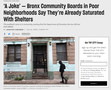 News – Bronx Community Board 6
