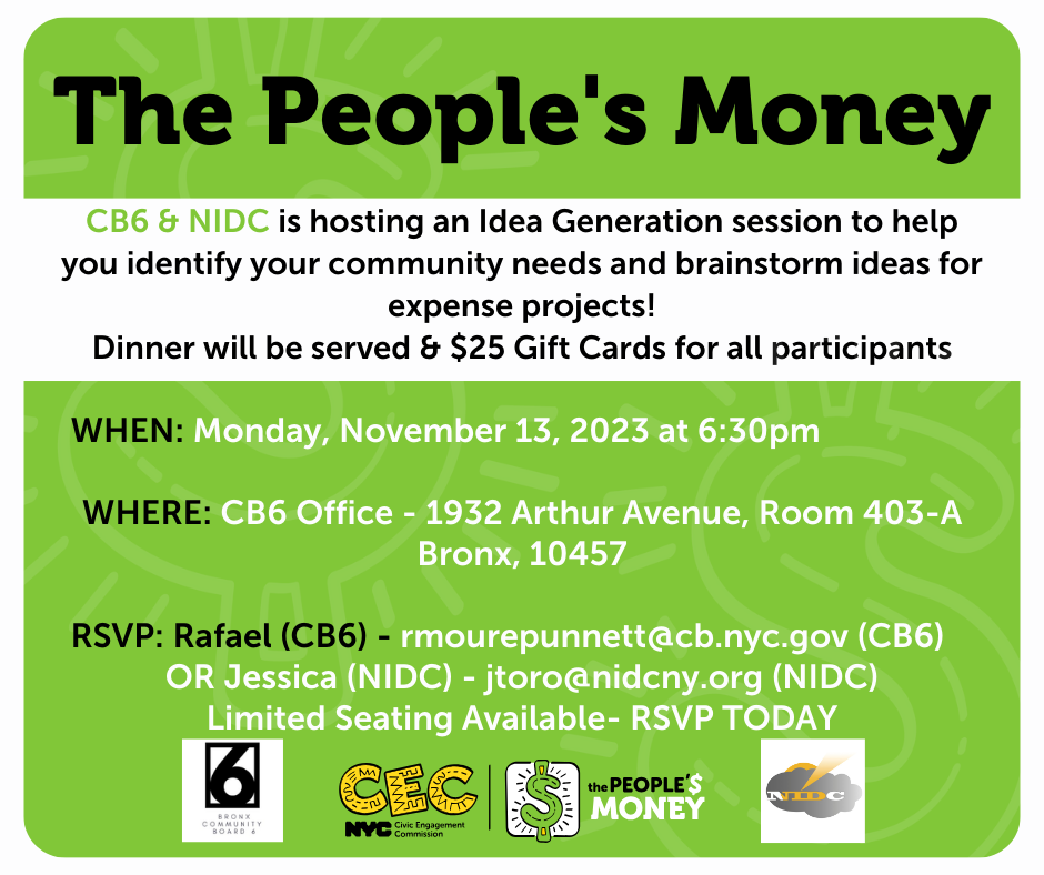 Participatory Budgeting Idea Generation Session with Neighborhood ...