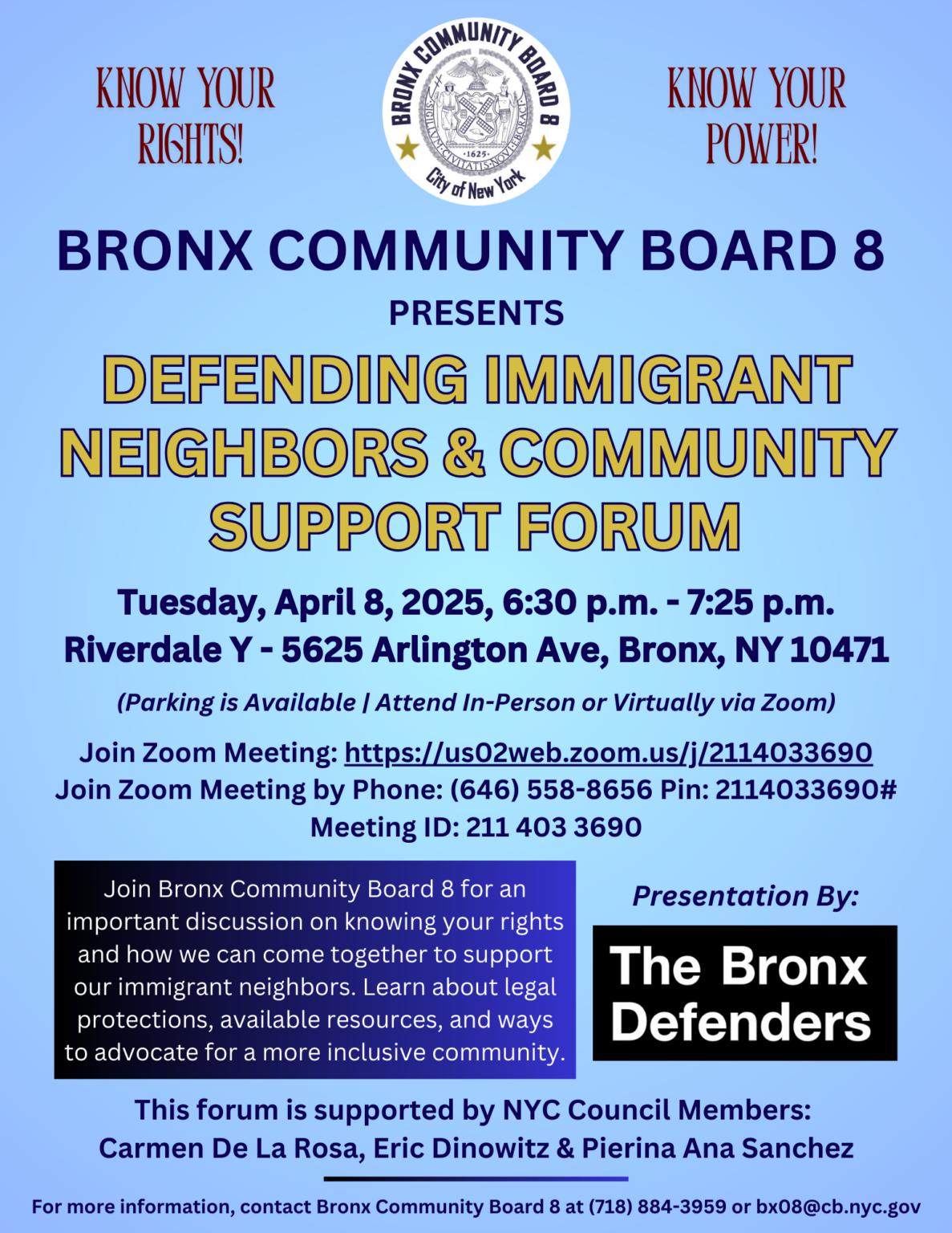 Bronx Community Board 8 – Bronx Community Board 8